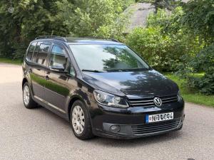 Melns Volkswagen Touran 2012 Viļņa, ar dzinēja tilpumu 0.00 L un nobraukumu 285 tūkst. km par 2600 €, foto  vietnē AUTOMOTO.COM.LV