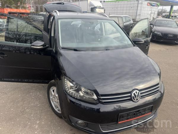 Melns Volkswagen Touran 2013 Rīga, ar dzinēja tilpumu 1.40 L un nobraukumu 225 tūkst. km par 6950 €, foto 6 vietnē AUTOMOTO.COM.LV