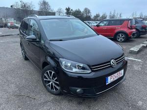 Black Volkswagen Touran 2014 in Alytus, with an engine capacity of 1.60 L and mileage of 277 thousand km for 7700 €, photo  on AUTOMOTO.COM.LV