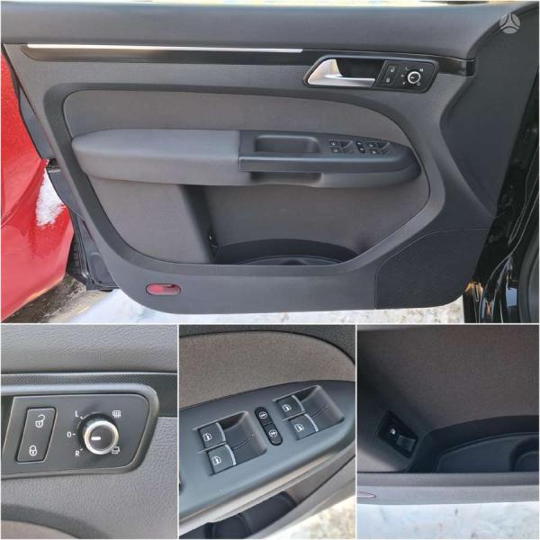 Black Volkswagen Touran 2014 in Kaunas, with an engine capacity of 2.00 L and mileage of 290 thousand km for 6650 €, photo 11 on AUTOMOTO.COM.LV