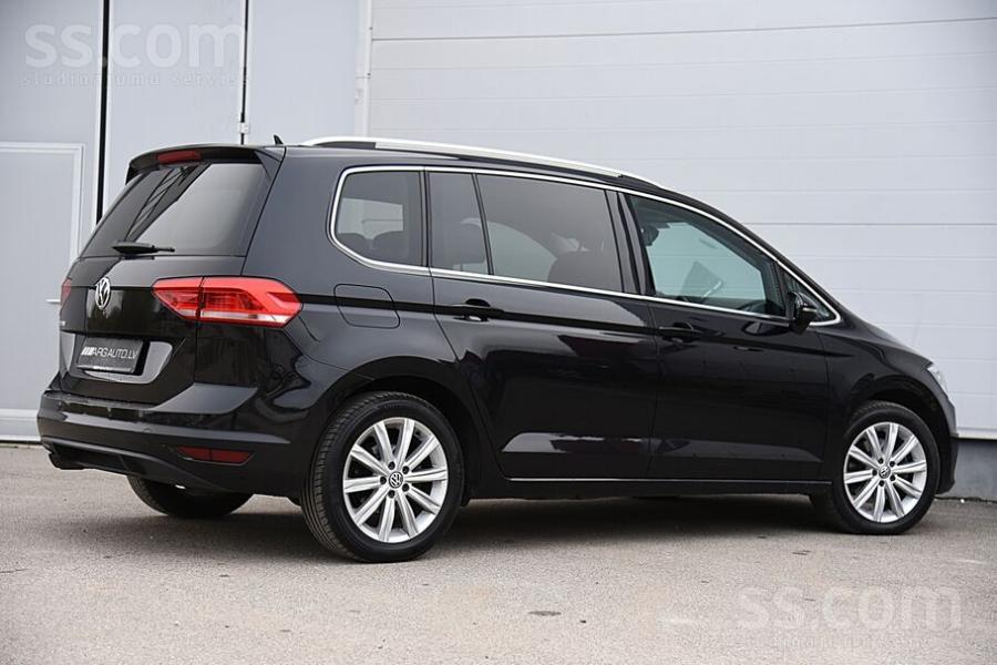 Melns Volkswagen Touran 2015 Tukums, ar dzinēja tilpumu 2.00 L un nobraukumu 223 tūkst. km par 11990 €, foto 5 vietnē AUTOMOTO.COM.LV