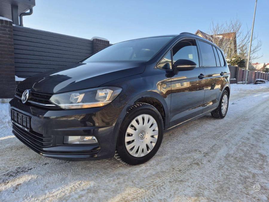 Melns Volkswagen Touran 2016 Kauņa, ar dzinēja tilpumu 1.97 L un nobraukumu 320 tūkst. km par 6850 €, foto 9 vietnē AUTOMOTO.COM.LV