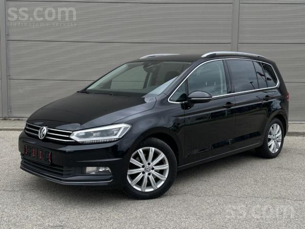 Melns Volkswagen Touran 2016 Valmiera, ar dzinēja tilpumu 1.60 L un nobraukumu 224 tūkst. km par 11700 €, foto 1 vietnē AUTOMOTO.COM.LV