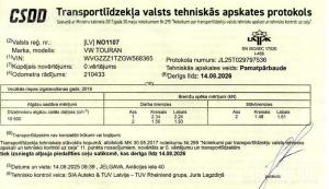 Черный Фольксваген Туран 2016 в Елгава, объемом двигателя 1.60 л и пробегом 215 тыс. км за 10300 €, фото 9 на AUTOMOTO.COM.LV