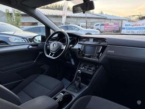 Black Volkswagen Touran 2016 in Ukmerge, with an engine capacity of 1.20 L and mileage of 250 thousand km for 7250 €, photo 14 on AUTOMOTO.COM.LV