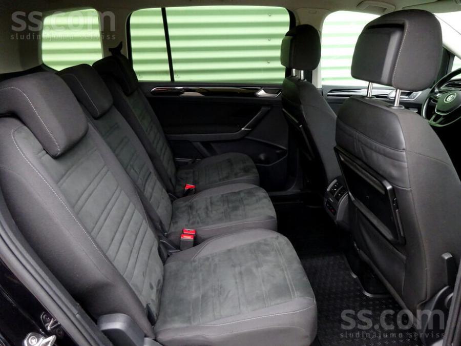 Melns Volkswagen Touran 2017 Rīga, ar dzinēja tilpumu 2.00 L un nobraukumu 254 tūkst. km par 13000 €, foto 10 vietnē AUTOMOTO.COM.LV
