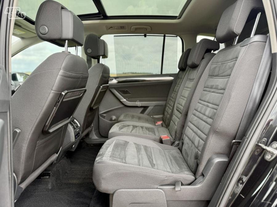 Black Volkswagen Touran 2017 in Vilkaviskis, with an engine capacity of 2.00 L and mileage of 254 thousand km for 11200 €, photo 21 on AUTOMOTO.COM.LV