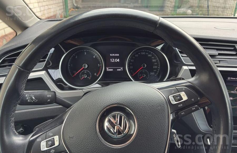 Melns Volkswagen Touran 2019 Tukums, ar dzinēja tilpumu 2.00 L un nobraukumu 323 tūkst. km par 11500 €, foto 9 vietnē AUTOMOTO.COM.LV