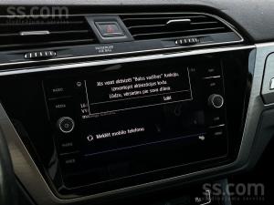 Black Volkswagen Touran 2020 in Daugavpils, with an engine capacity of 2.00 L and mileage of 0 thousand km for 12990 €, photo 13 on AUTOMOTO.COM.LV