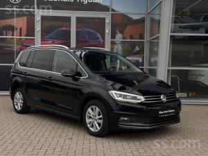 Melns Volkswagen Touran 2020 Valmiera, ar dzinēja tilpumu 1.50 L un nobraukumu 186 tūkst. km par 17600 €, foto  vietnē AUTOMOTO.COM.LV