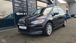 Black Volkswagen Touran 2022 in Kaunas, with an engine capacity of 2.00 L and mileage of 87 thousand km for 26925 €, photo 3 on AUTOMOTO.COM.LV