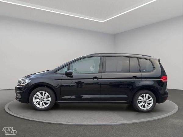 Black Volkswagen Touran 2025 in Kaunas, with an engine capacity of 1.50 L and mileage of 13 thousand km for 33104 €, photo 5 on AUTOMOTO.COM.LV