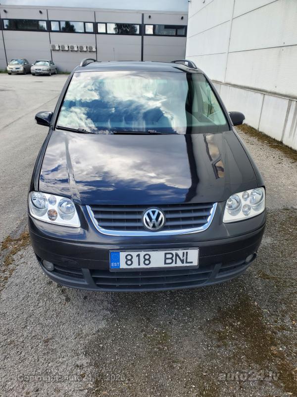 Black Volkswagen Touran 2006 in Parnu, with an engine capacity of 2.00 L and mileage of 330 thousand km for 1970 €, photo 1 on AUTOMOTO.COM.LV
