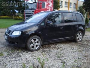 Melns Volkswagen Touran 2006 Aizkraukle, ar dzinēja tilpumu 2.00 L un nobraukumu 385 tūkst. km par 450 €, foto 1 vietnē AUTOMOTO.COM.LV