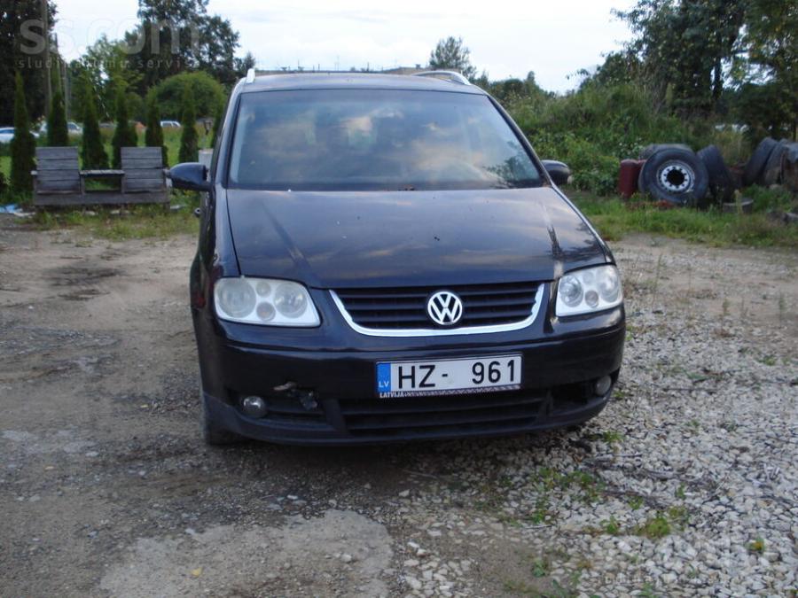 Melns Volkswagen Touran 2006 Aizkraukle, ar dzinēja tilpumu 2.00 L un nobraukumu 385 tūkst. km par 450 €, foto 9 vietnē AUTOMOTO.COM.LV