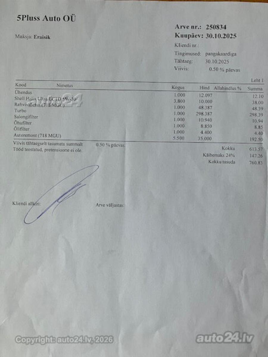 Черный Фольксваген Туран 2007 в Пярну, объемом двигателя 1.90 л и пробегом 141 тыс. км за 3500 €, фото 15 на AUTOMOTO.COM.LV