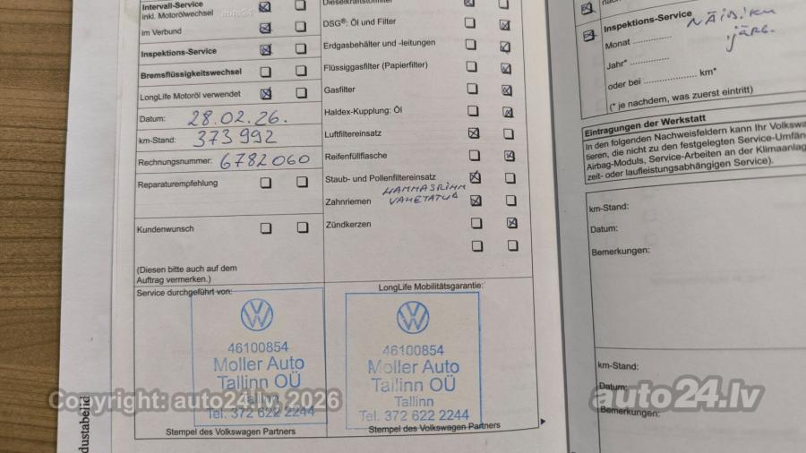 Черный Фольксваген Туран 2011 в Таллин, объемом двигателя 1.60 л и пробегом 382 тыс. км за 6400 €, фото 16 на AUTOMOTO.COM.LV