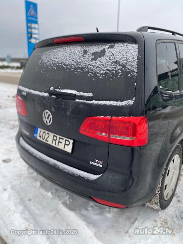 Melns Volkswagen Touran 2012 Tallina, ar dzinēja tilpumu 1.40 L un nobraukumu 466 tūkst. km par 4300 €, foto 4 vietnē AUTOMOTO.COM.LV