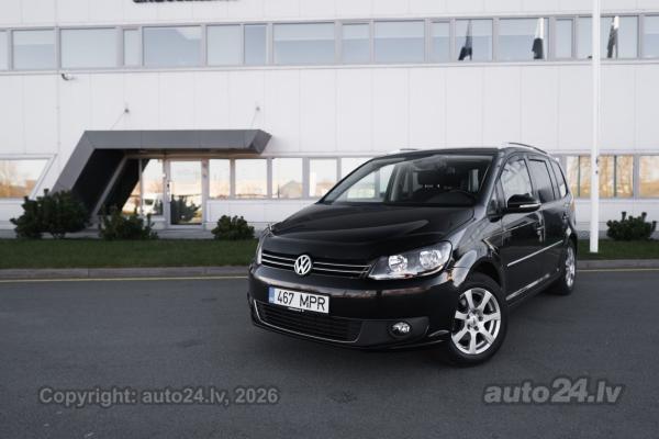 Melns Volkswagen Touran 2012 Tallina, ar dzinēja tilpumu 1.60 L un nobraukumu 295 tūkst. km par 4300 €, foto 1 vietnē AUTOMOTO.COM.LV