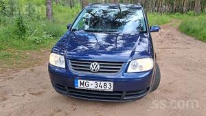 Zils Volkswagen Touran 2005 Daugavpils, ar dzinēja tilpumu 1.90 L un nobraukumu 367 tūkst. km par 1500 €, foto 2 vietnē AUTOMOTO.COM.LV