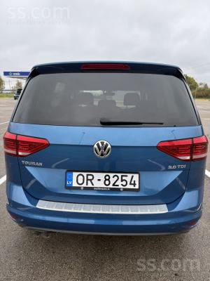 Zils Volkswagen Touran 2016 Jelgava, ar dzinēja tilpumu 2.00 L un nobraukumu 238 tūkst. km par 10550 €, foto 5 vietnē AUTOMOTO.COM.LV