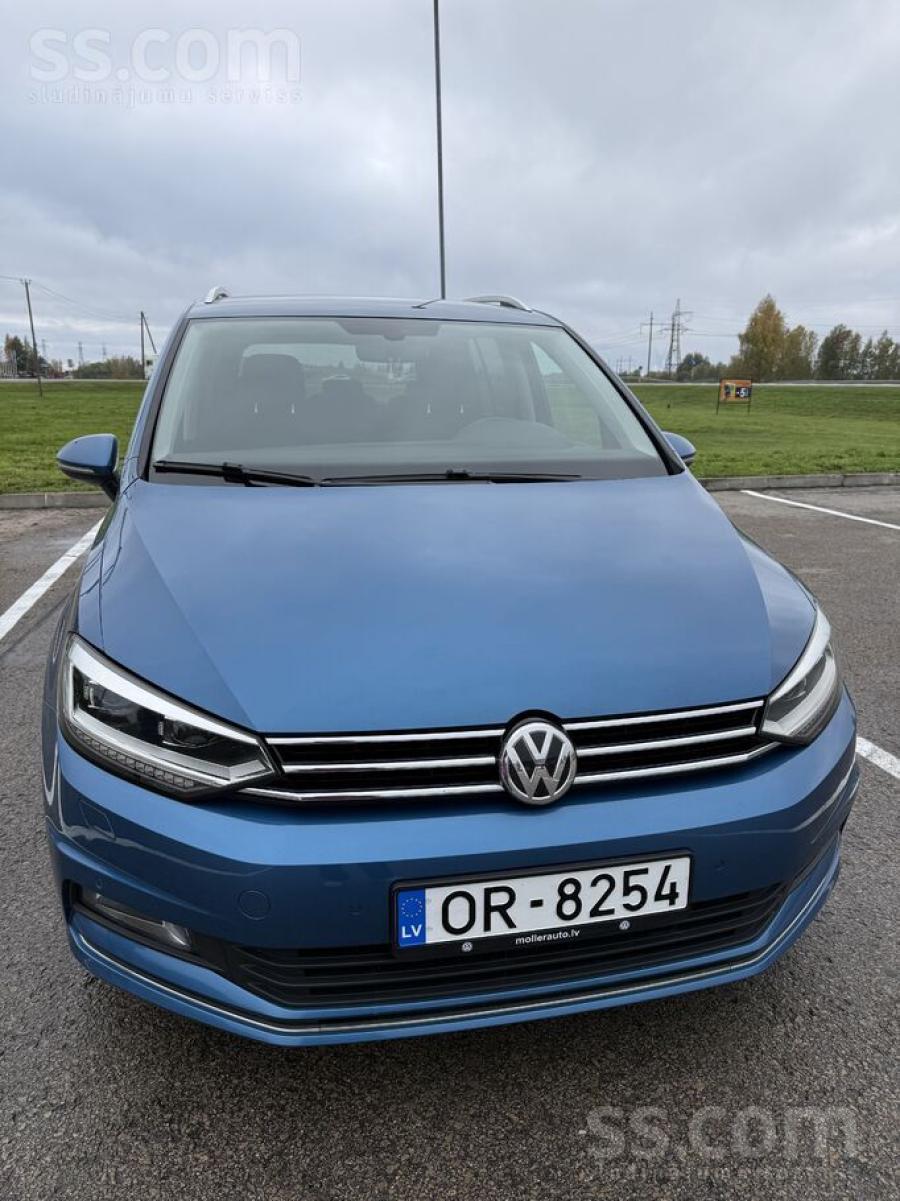 Zils Volkswagen Touran 2016 Jelgava, ar dzinēja tilpumu 2.00 L un nobraukumu 238 tūkst. km par 10550 €, foto 6 vietnē AUTOMOTO.COM.LV