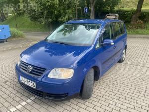 Blue Volkswagen Touran 2003 in Rezekne, with an engine capacity of 1.90 L and mileage of 0 thousand km for 1650 €, photo 2 on AUTOMOTO.COM.LV