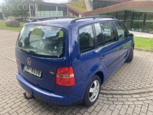 Blue Volkswagen Touran 2003 in Rezekne, with an engine capacity of 1.90 L and mileage of 0 thousand km for 1650 €, photo 6 on AUTOMOTO.COM.LV