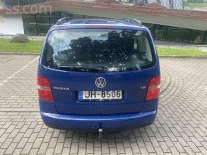 Blue Volkswagen Touran 2003 in Rezekne, with an engine capacity of 1.90 L and mileage of 0 thousand km for 1650 €, photo 8 on AUTOMOTO.COM.LV