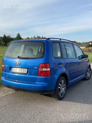 Zils Volkswagen Touran 2003 Aizkraukle, ar dzinēja tilpumu 1.90 L un nobraukumu 478 tūkst. km par 1500 €, foto 3 vietnē AUTOMOTO.COM.LV