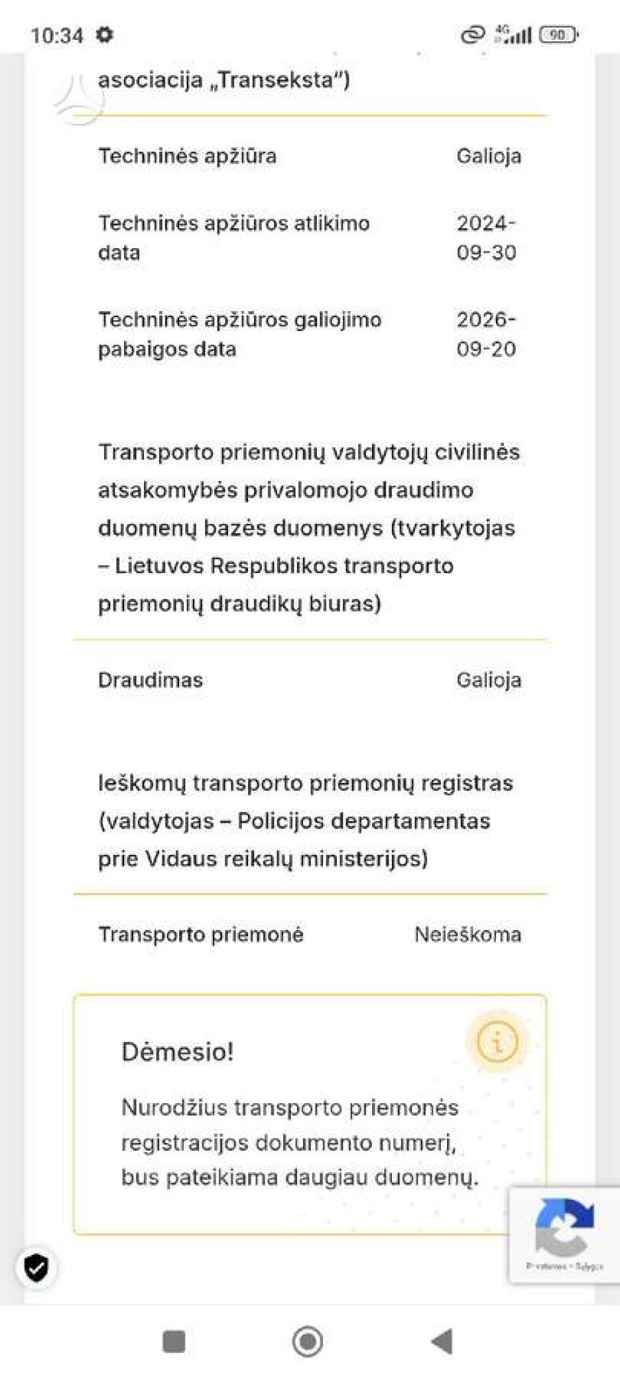 Blue Volkswagen Touran 2003 in Vilnius, with an engine capacity of 1.90 L and mileage of 265 thousand km for 500 €, photo 9 on AUTOMOTO.COM.LV