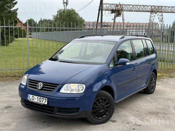 Zils Volkswagen Touran 2004 Jelgava, ar dzinēja tilpumu 1.60 L un nobraukumu 0 tūkst. km par 2700 €, foto 7 vietnē AUTOMOTO.COM.LV