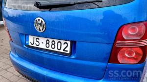 Blue Volkswagen Touran 2004 in Cesis, with an engine capacity of 1.90 L and mileage of 430 thousand km for 2200 €, photo 14 on AUTOMOTO.COM.LV