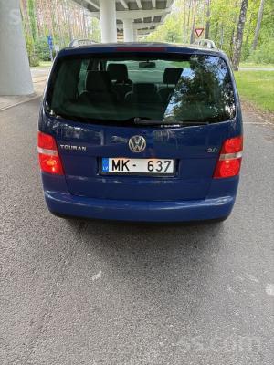 Zils Volkswagen Touran 2005 Jūrmala, ar dzinēja tilpumu 2.00 L un nobraukumu 278 tūkst. km par 3600 €, foto 5 vietnē AUTOMOTO.COM.LV