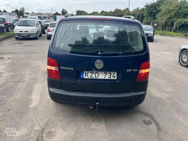 Zils Volkswagen Touran 2005 Šauļi, ar dzinēja tilpumu 2.00 L un nobraukumu 0 tūkst. km par 749 €, foto 6 vietnē AUTOMOTO.COM.LV
