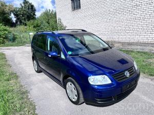Синий Фольксваген Туран 2005 в Даугавпилс, объемом двигателя 1.90 л и пробегом 297 тыс. км за 2649 €, фото 3 на AUTOMOTO.COM.LV