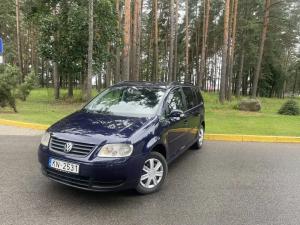 Blue Volkswagen Touran 2006 in Riga, with an engine capacity of 1.90 L and mileage of 381 thousand km for 2590 €, photo  on AUTOMOTO.COM.LV