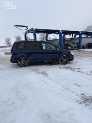 Blue Volkswagen Touran 2008 in Panevezys, with an engine capacity of 2.00 L and mileage of 285 thousand km for 4000 €, photo 6 on AUTOMOTO.COM.LV