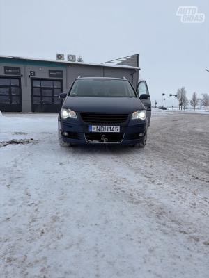 Blue Volkswagen Touran 2008 in Panevezys, with an engine capacity of 2.00 L and mileage of 285 thousand km for 4000 €, photo 10 on AUTOMOTO.COM.LV