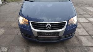 Zils Volkswagen Touran 2009 Utena, ar dzinēja tilpumu 1.40 L un nobraukumu 260 tūkst. km par 2800 €, foto 2 vietnē AUTOMOTO.COM.LV