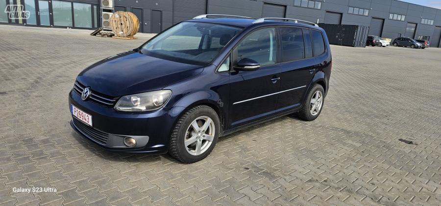 Blue Volkswagen Touran 2010 in Kaunas, with an engine capacity of 2.00 L and mileage of 280 thousand km for 6650 €, photo 11 on AUTOMOTO.COM.LV