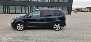 Blue Volkswagen Touran 2010 in Kaunas, with an engine capacity of 2.00 L and mileage of 280 thousand km for 6650 €, photo 12 on AUTOMOTO.COM.LV