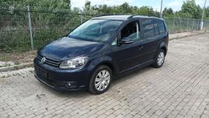 Blue Volkswagen Touran 2010 in Marijampole, with an engine capacity of 1.97 L and mileage of 298 thousand km for 4600 €, photo  on AUTOMOTO.COM.LV