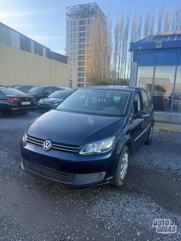 Zils Volkswagen Touran 2011 Kauņa, ar dzinēja tilpumu 1.40 L un nobraukumu 220 tūkst. km par 3700 €, foto 1 vietnē AUTOMOTO.COM.LV