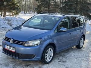 Blue Volkswagen Touran 2011 in Klaipeda, with an engine capacity of 1.39 L and mileage of 250 thousand km for 3999 €, photo  on AUTOMOTO.COM.LV