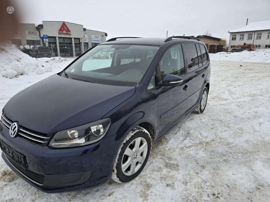 Zils Volkswagen Touran 2011 Ukmergė, ar dzinēja tilpumu 1.97 L un nobraukumu 260 tūkst. km par 5200 €, foto 2 vietnē AUTOMOTO.COM.LV