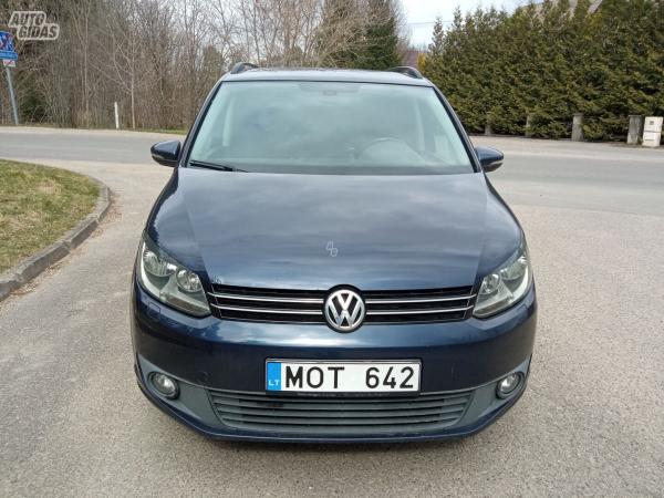 Blue Volkswagen Touran 2011 in Vilnius, with an engine capacity of 1.60 L and mileage of 342 thousand km for 4890 €, photo 8 on AUTOMOTO.COM.LV