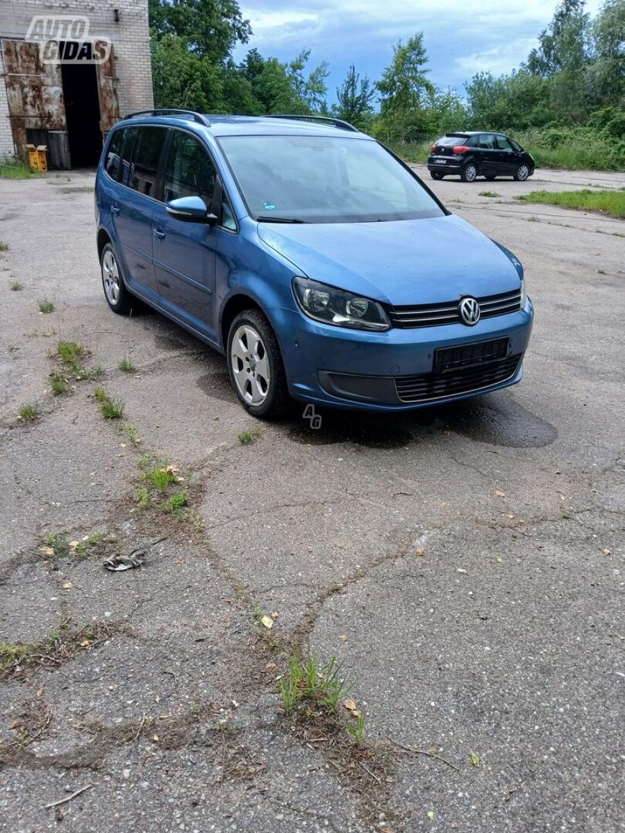 Zils Volkswagen Touran 2011 Radviliškis, ar dzinēja tilpumu 1.60 L un nobraukumu 280 tūkst. km par 4300 €, foto 1 vietnē AUTOMOTO.COM.LV
