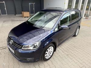 Blue Volkswagen Touran 2011 in Vilnius, with an engine capacity of 1.97 L and mileage of 261 thousand km for 6700 €, photo 10 on AUTOMOTO.COM.LV