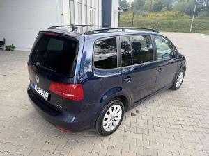 Blue Volkswagen Touran 2011 in Vilnius, with an engine capacity of 1.97 L and mileage of 261 thousand km for 6700 €, photo 12 on AUTOMOTO.COM.LV